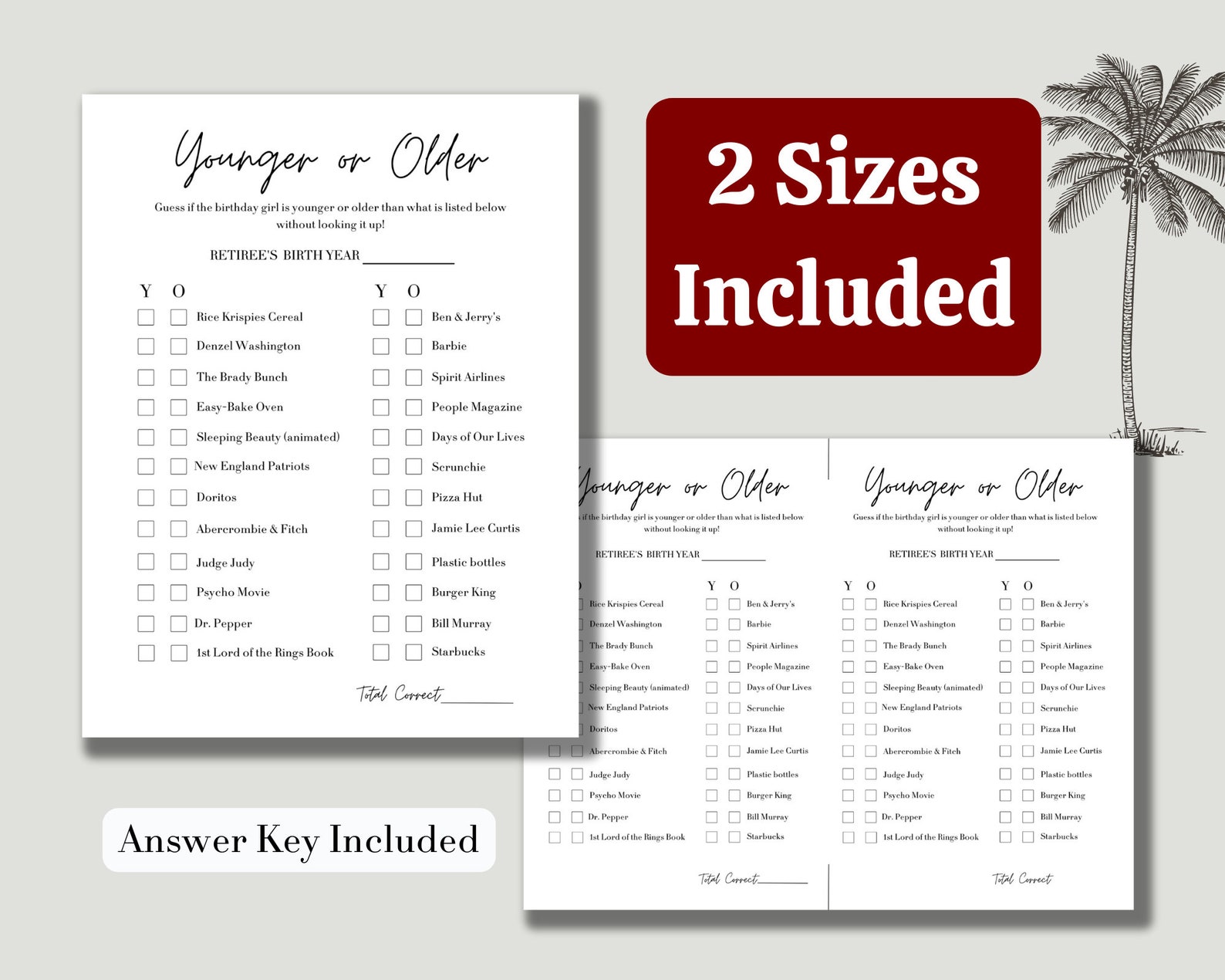 Retirement Party Games, Retirement Advice and Wishes Card Goodbye Party ...