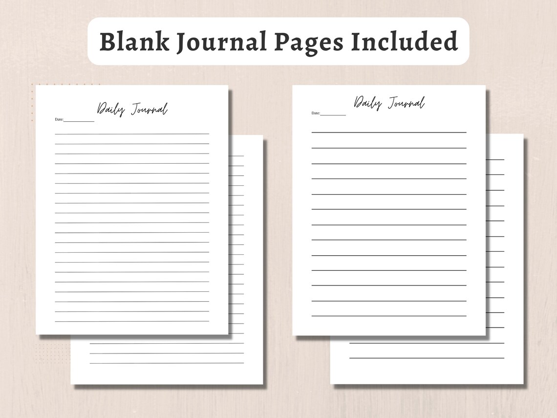 Printable Monthly Journal Prompts, Writing Prompts, Mental Health ...