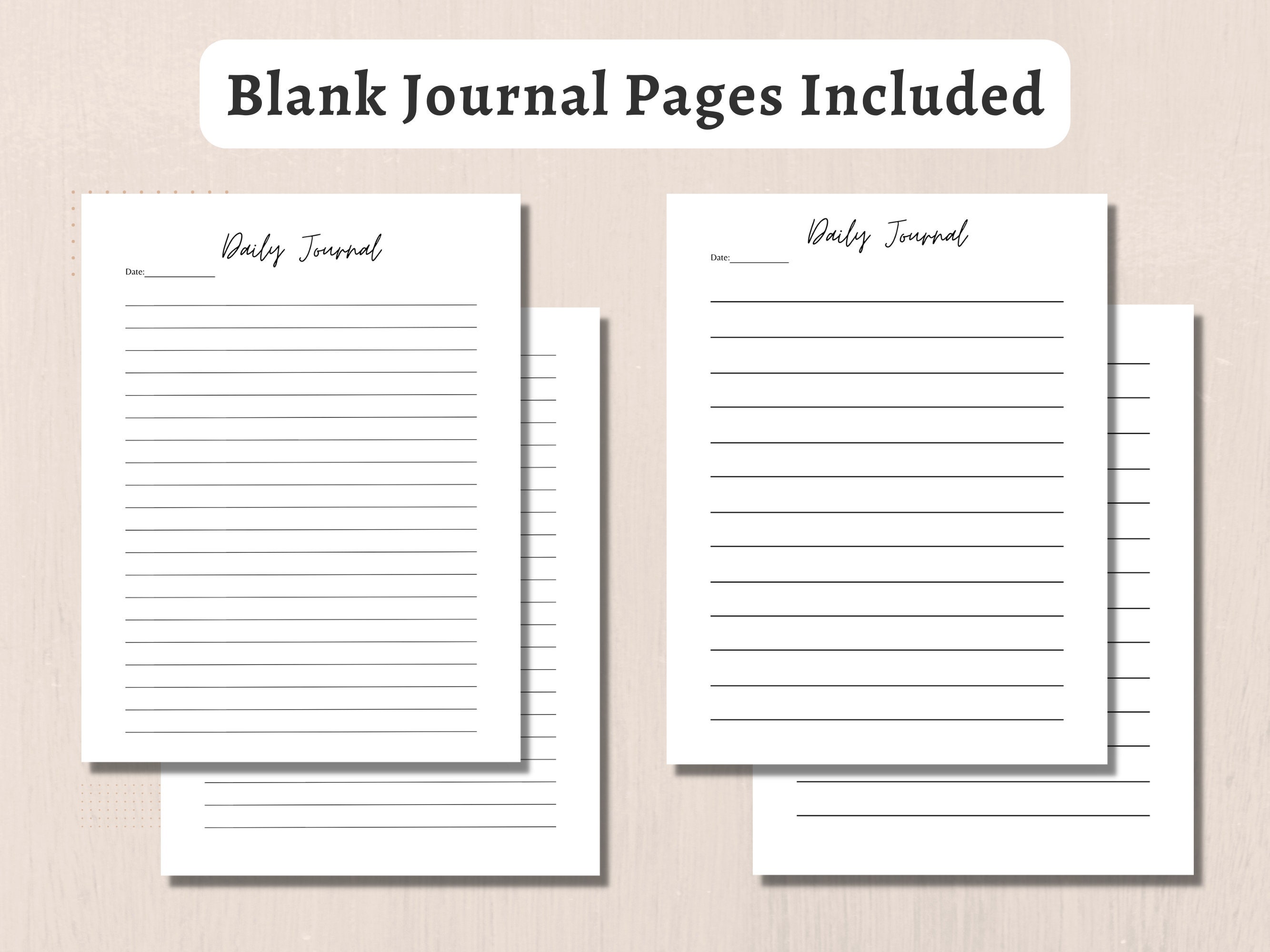 Printable Monthly Journal Prompts, Writing Prompts, Mental Health ...