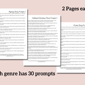 900 Creative Writing Prompts, Short Story Starters, Printable Journal ...