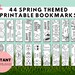 Easter Bookmarks, Spring Printable Bookmarks, Spring Crafts for Kids ...