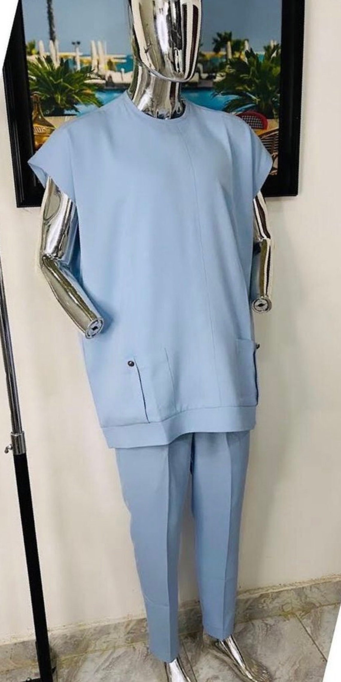 African Men Clothing,dashiki, Senator Wear, Grooms Men Suit, Mens ...