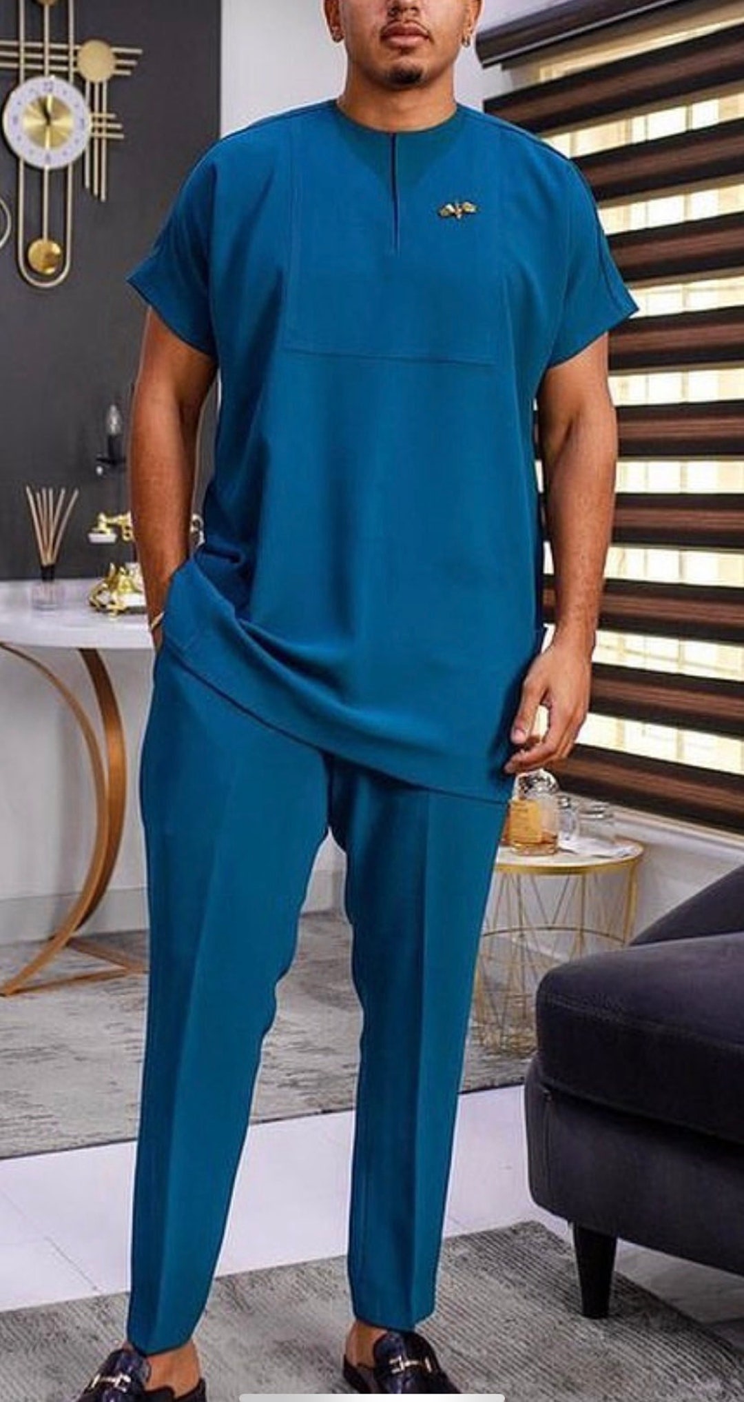 African Men Clothing,dashiki, Senator Wear, Grooms Men Suit, Mens ...