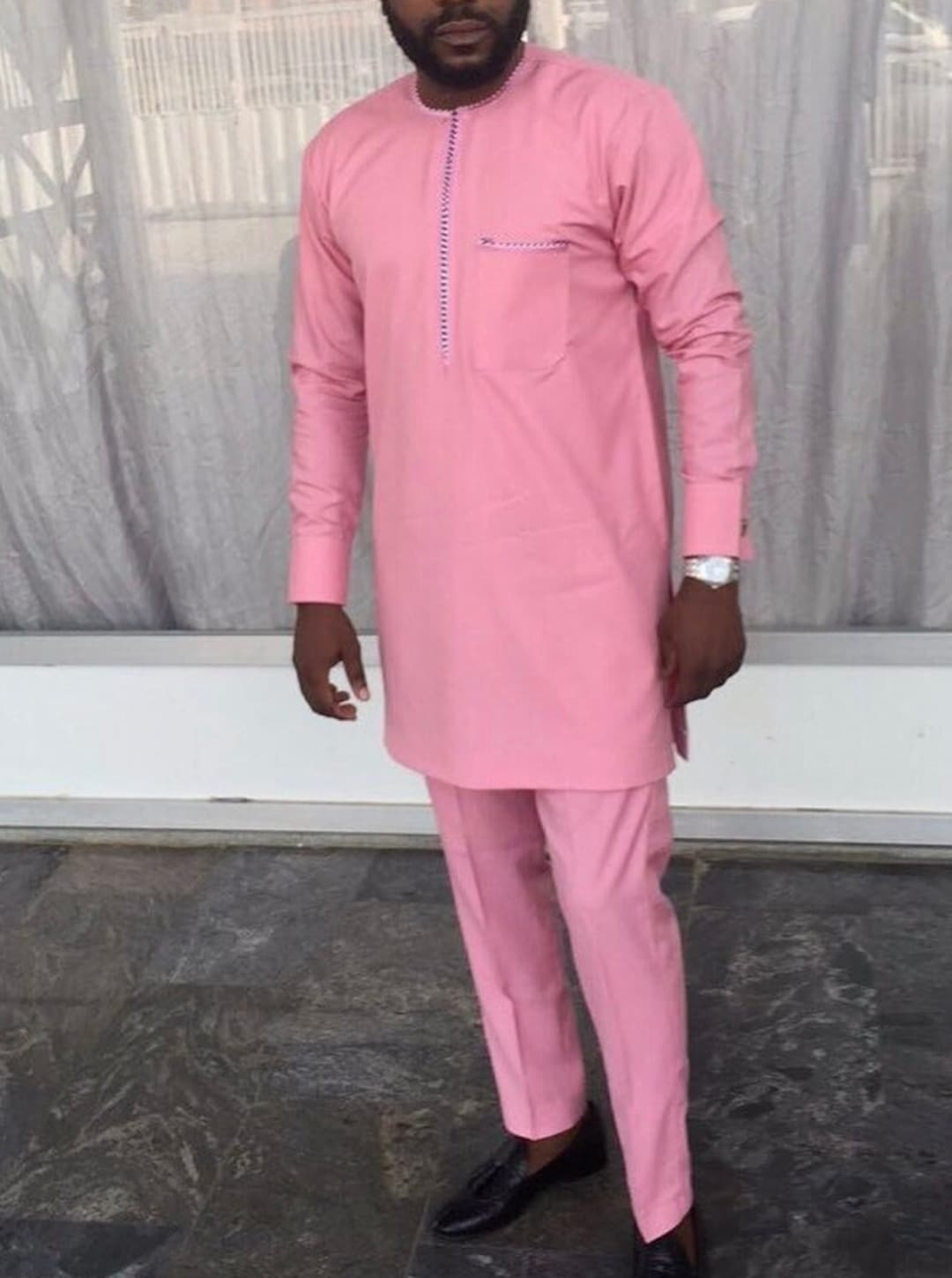 African Men Clothing,dashiki, Senator Wear, Grooms Men Suit, Mens ...