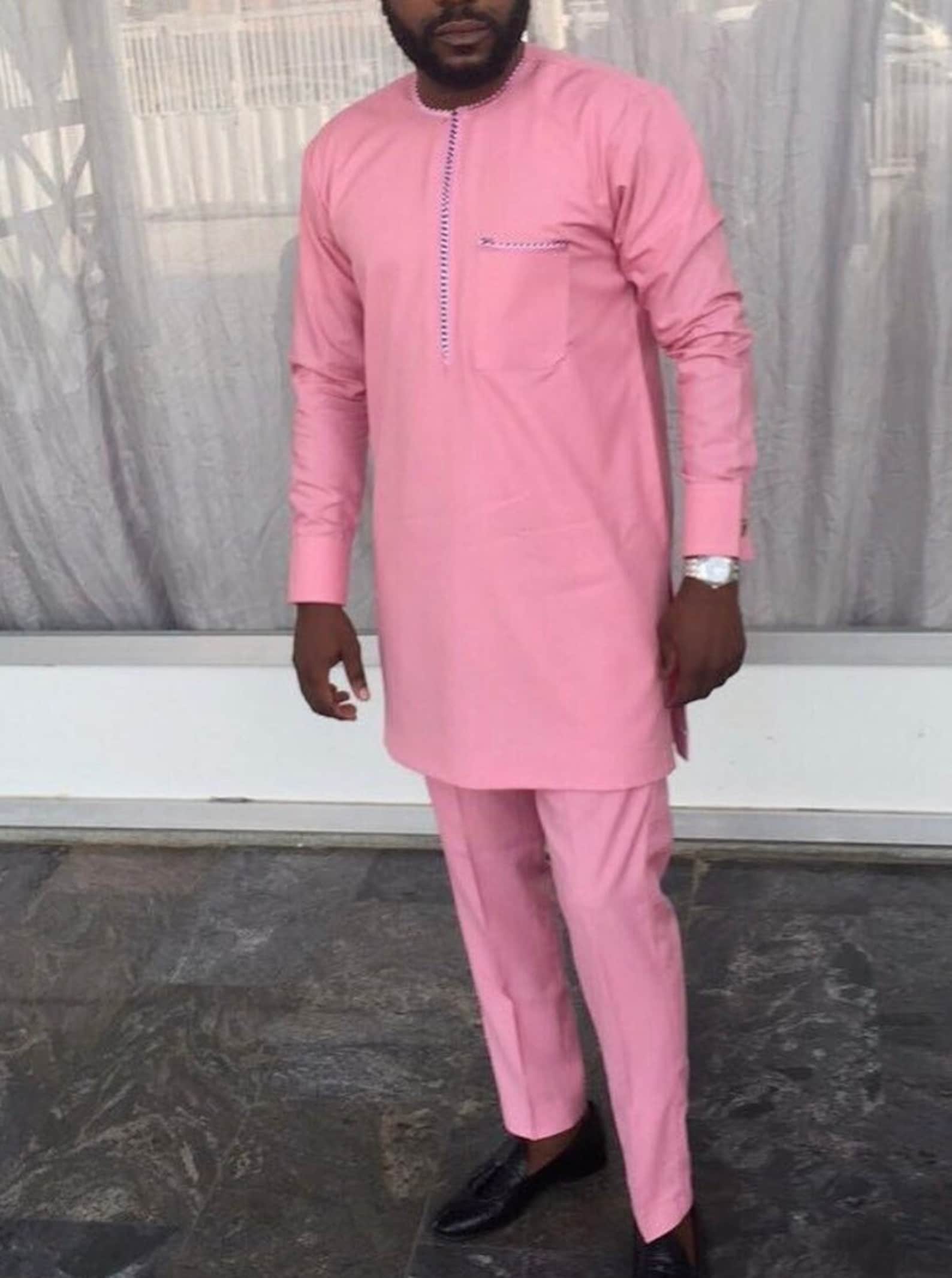 African Men Clothing,dashiki, Senator Wear, Grooms Men Suit, Mens ...