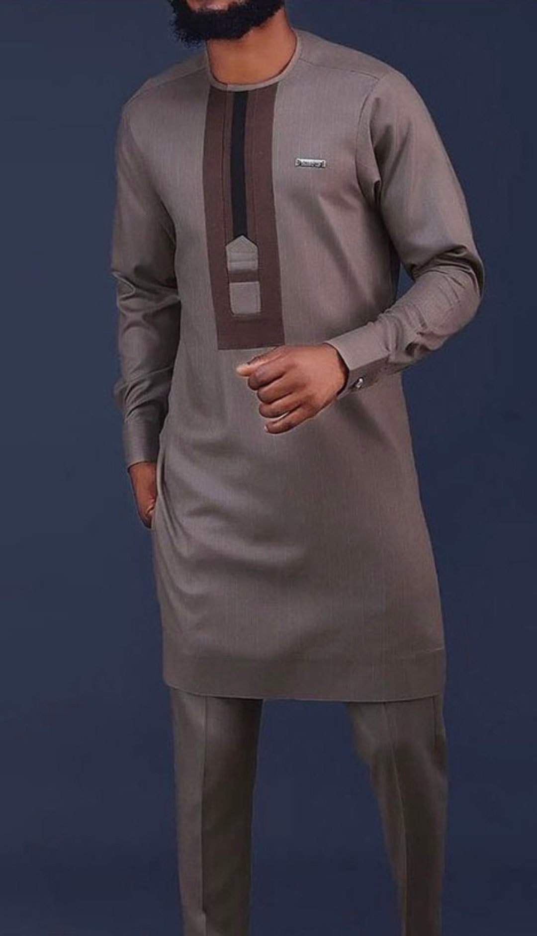 African Men Clothing,dashiki, Senator Wear, Grooms Men Suit, Mens ...