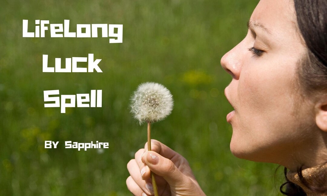 A Spell of Enduring Luck by Sapphire, Lucky Spell, Charm Magic Dark ...