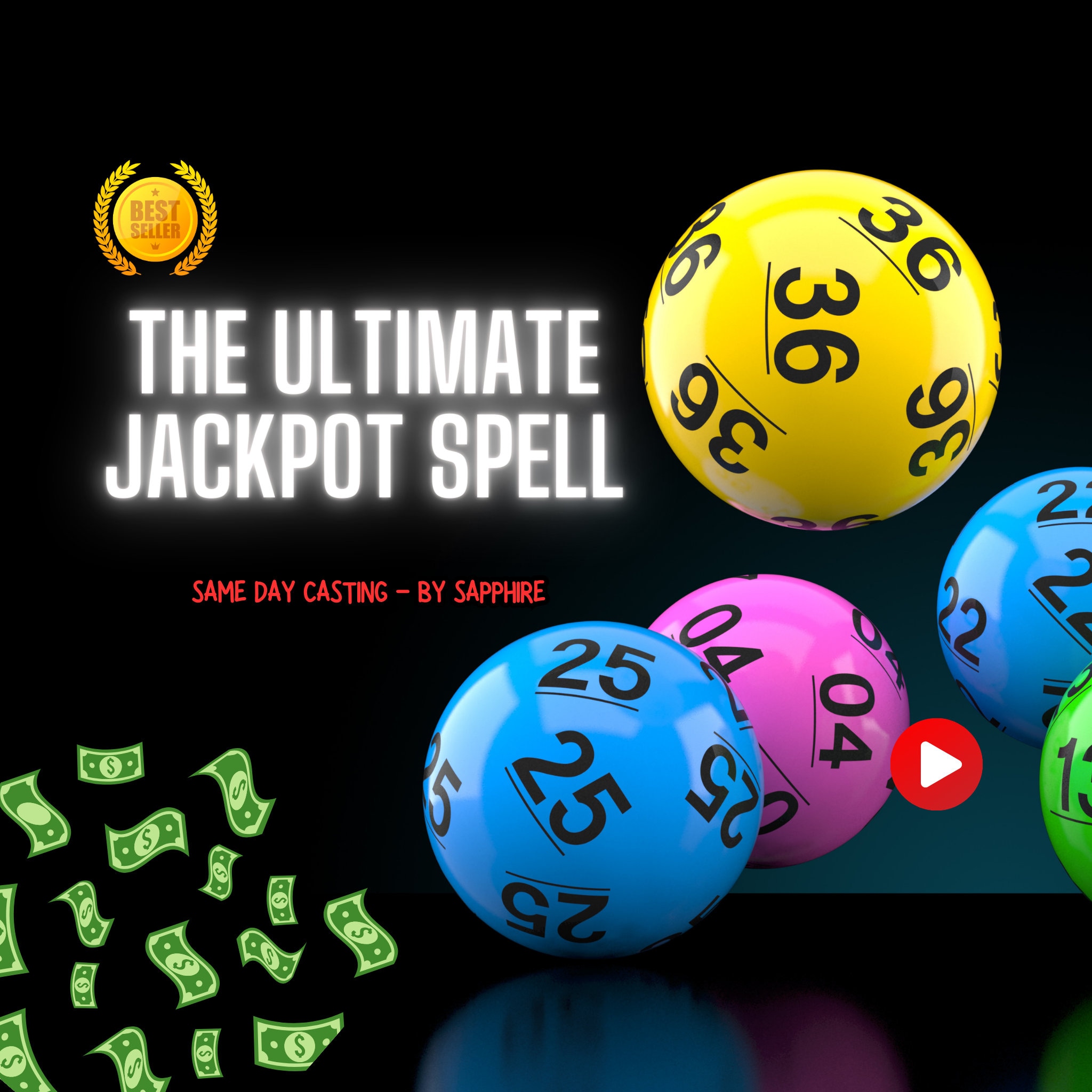 WIN THE LOTTERY - the Ultimate Jackpot Spell, Win Wealth, Fast Money ...