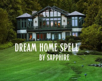 Manifest Your Dream Home Spell by Sapphire, Charm Magic Dark Life ...