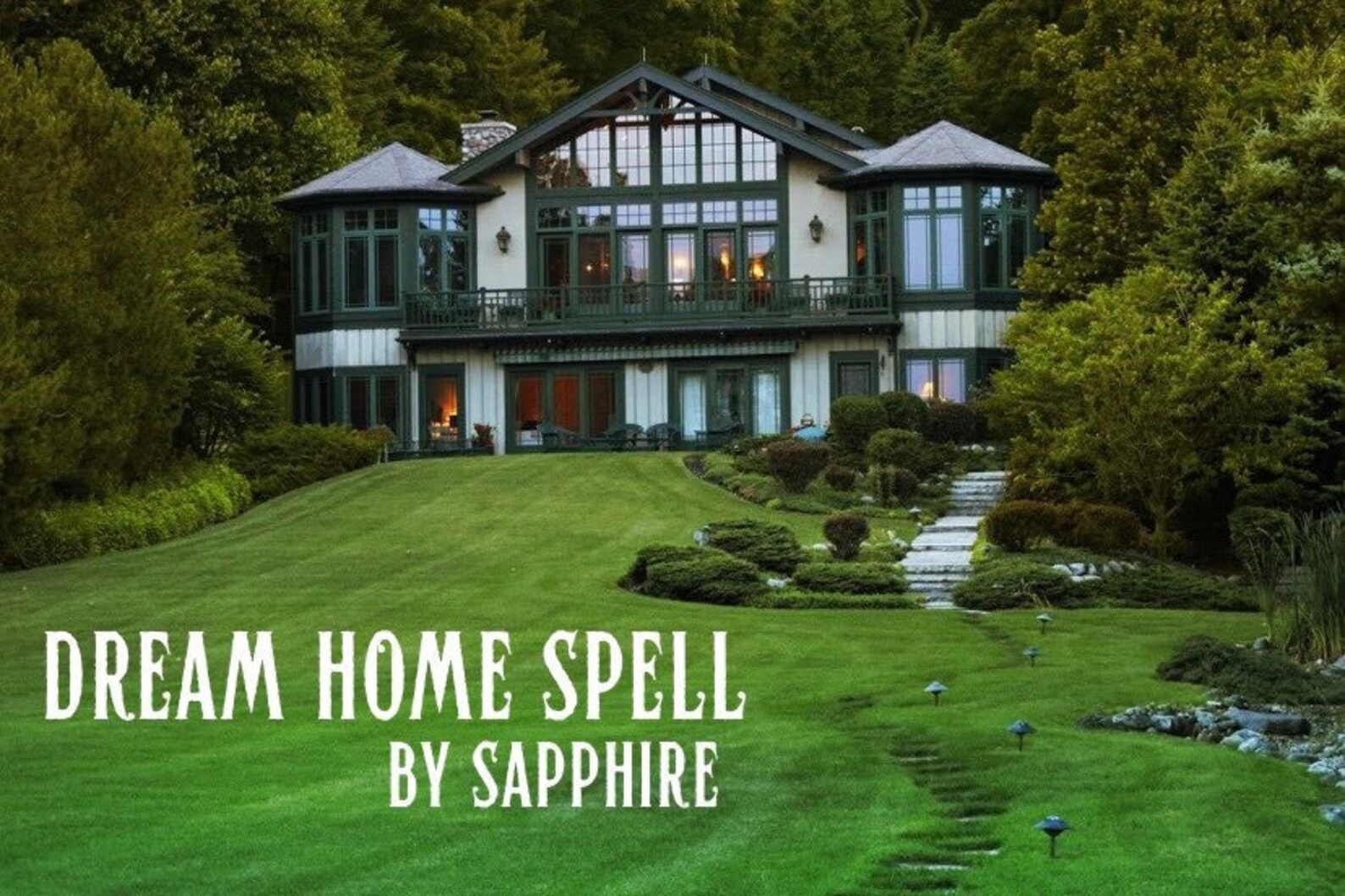 Manifest Your Dream Home Spell by Sapphire Charm Magic Dark - Etsy