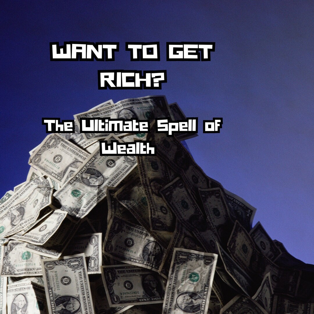 Money Spell: Ultimate Wealth & Abundance - Wiccan Magic - Etsy