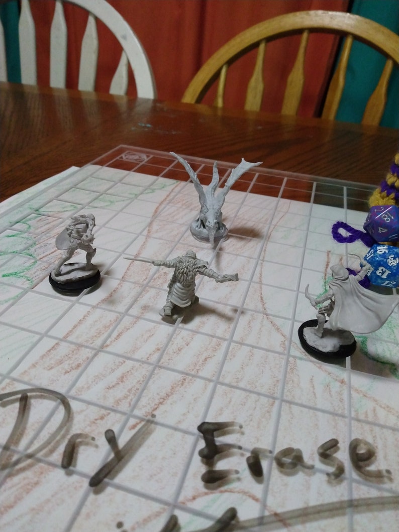 20x20 Dungeons and Dragons Tabletop Grid Board - Etsy