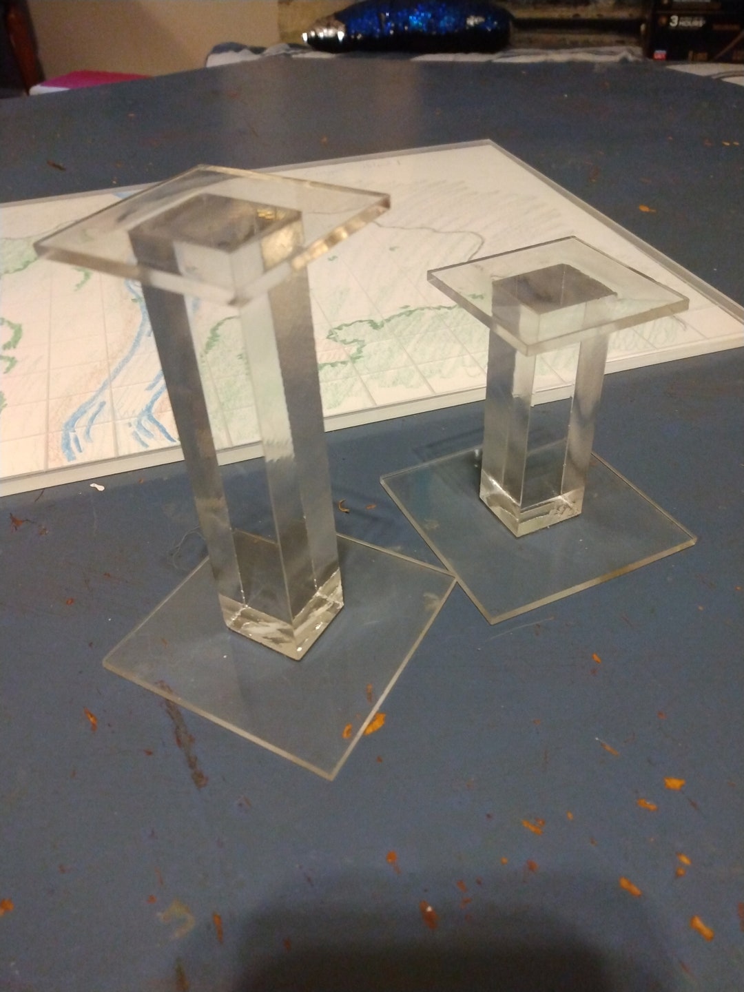 Clear Combat Riser for Table Top Gaming - Etsy