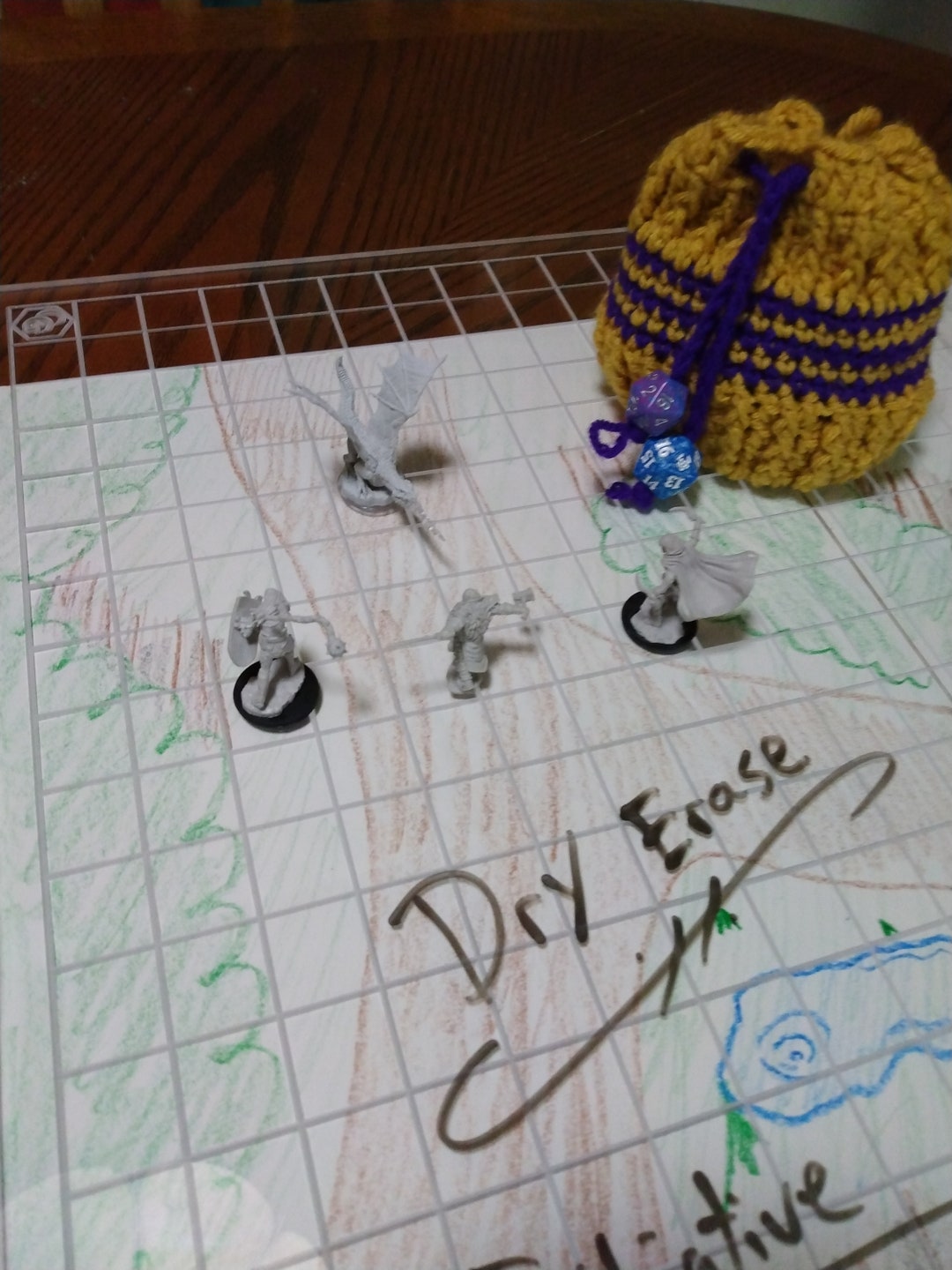 20x20 Dungeons and Dragons Tabletop Grid Board - Etsy