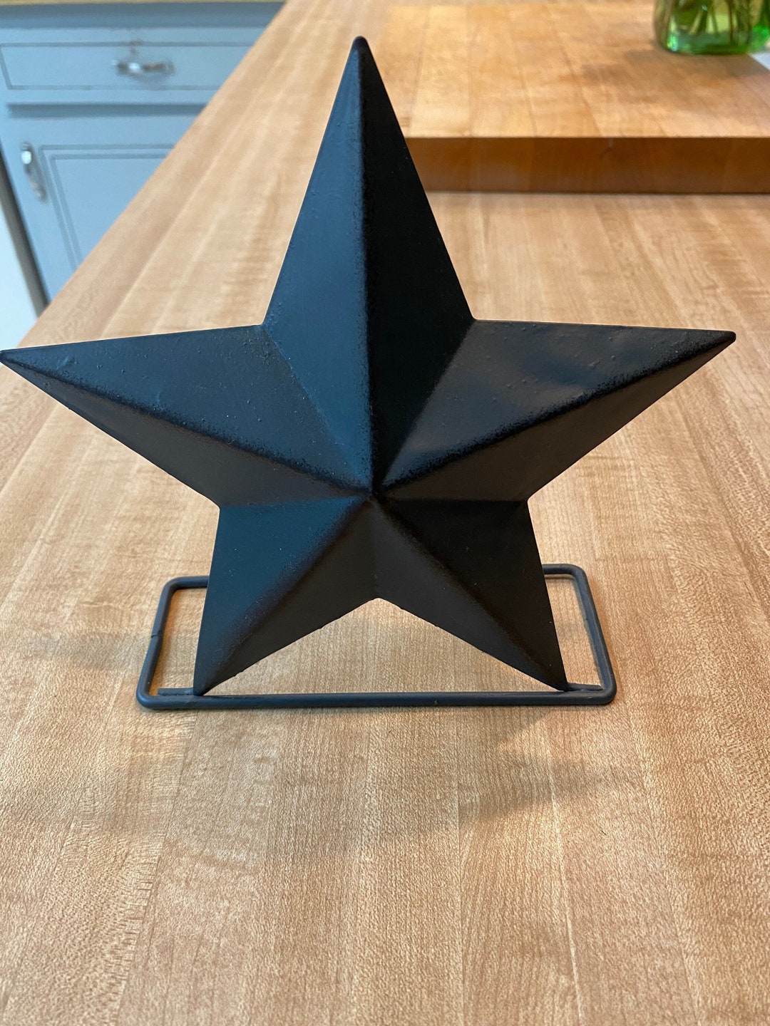 Decorative Metal Blue Star - Etsy