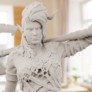 Karlach - Baldur's Gate 3 | Maximum Detailed 12K 3D Printed Figure - Etsy