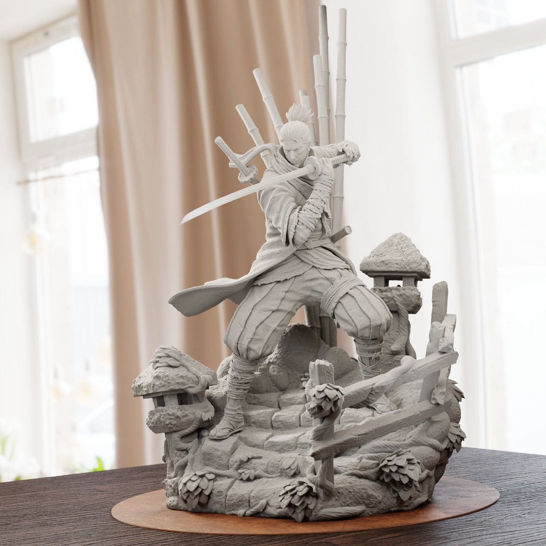 Fallen Shinobi Maximum Detailed 12K 3D Printed Figure 290mm - Etsy