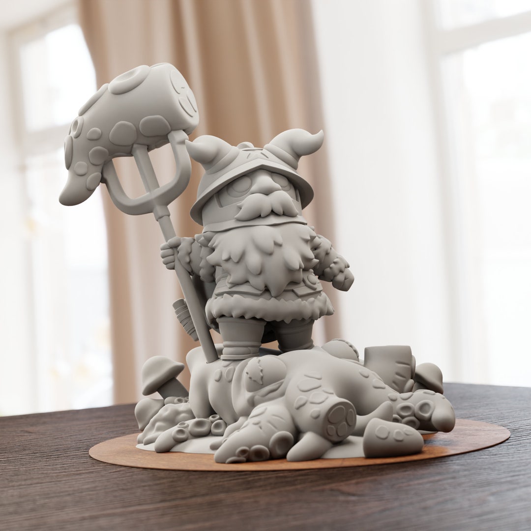The Dwarf Cook | Maximum Detailed 12K 3D Printed Figure - Etsy
