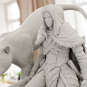 Drizzt Do'urden - Baldur's Gate | Maximum Detailed 12K 3D Printed ...