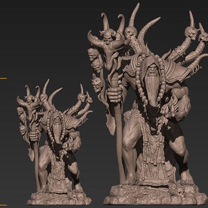 Guldan World of Warcraft Maximum Detailed 8K 3D Printed Figure 243/290 ...
