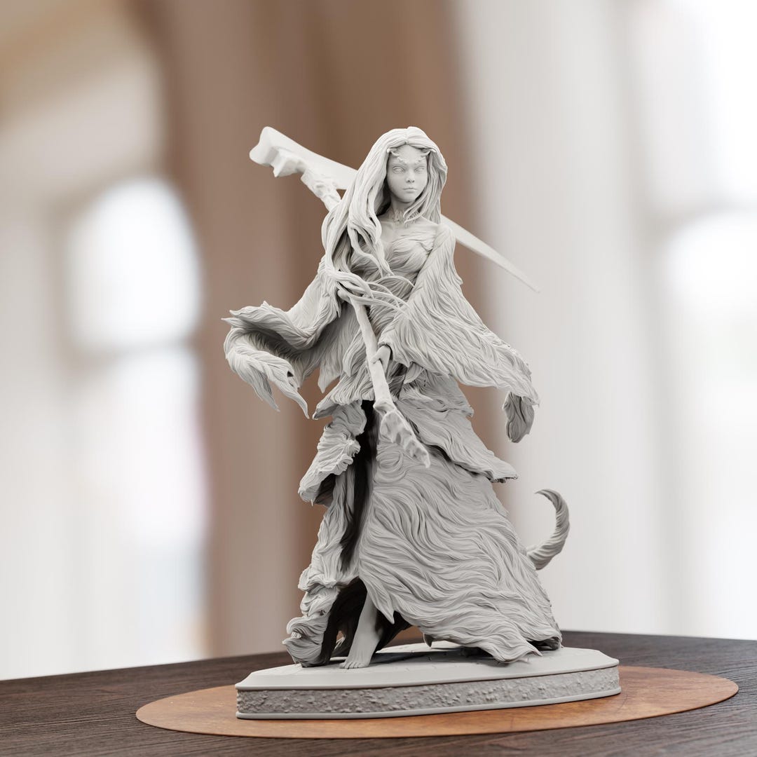 The Crossbreed Scythe Maximum Detailed 12K 3D Printed Figure - Etsy