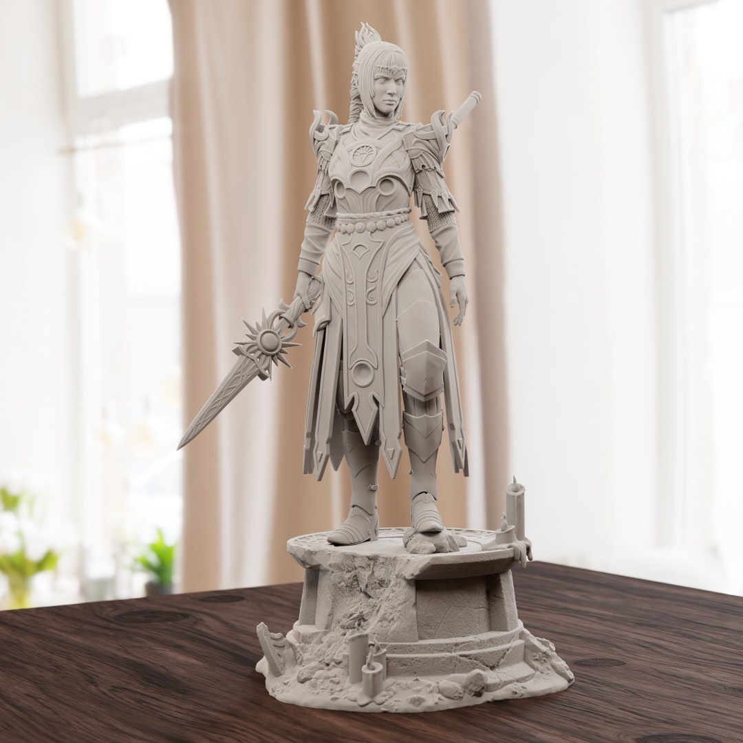 Shadowheart - Baldur's Gate 3 | Maximum Detailed 12K 3D Printed Figure ...