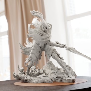 The Left-handed Swordsman | Maximum Detailed 12K 3D Printed Figure - Etsy