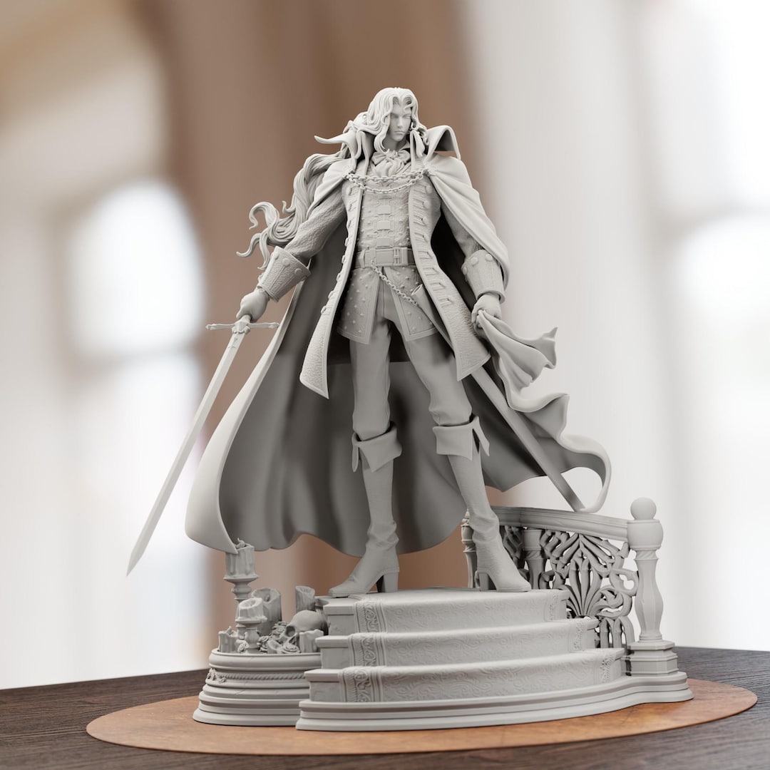 The Half-vampire | Maximum Detailed 12K 3D Printed Figure - Etsy