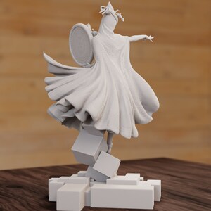 Midna Legend of Zelda Maximum Detailed 8K 3D Printed Figure 94/171 Mm ...