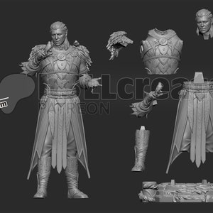 Halsin - Baldur's Gate 3 | Maximum Detailed 12K 3D Printed Figure - Etsy