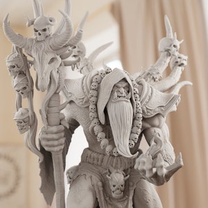 Guldan World of Warcraft Maximum Detailed 8K 3D Printed Figure 243/290 ...