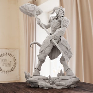 Yrel World of Warcraft Maximum Detailed 12K 3D Printed Figure - Etsy