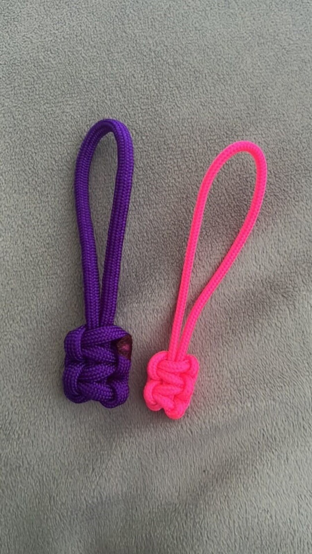 Paracord Zipper Pull Heavy Duty Zipper End Practical Zipper Accessory ...