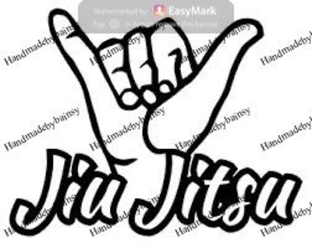 Jiu Jitsu Decal Jiu-jitsu Stickers Car Decal Permanent Vinyl Sticker ...
