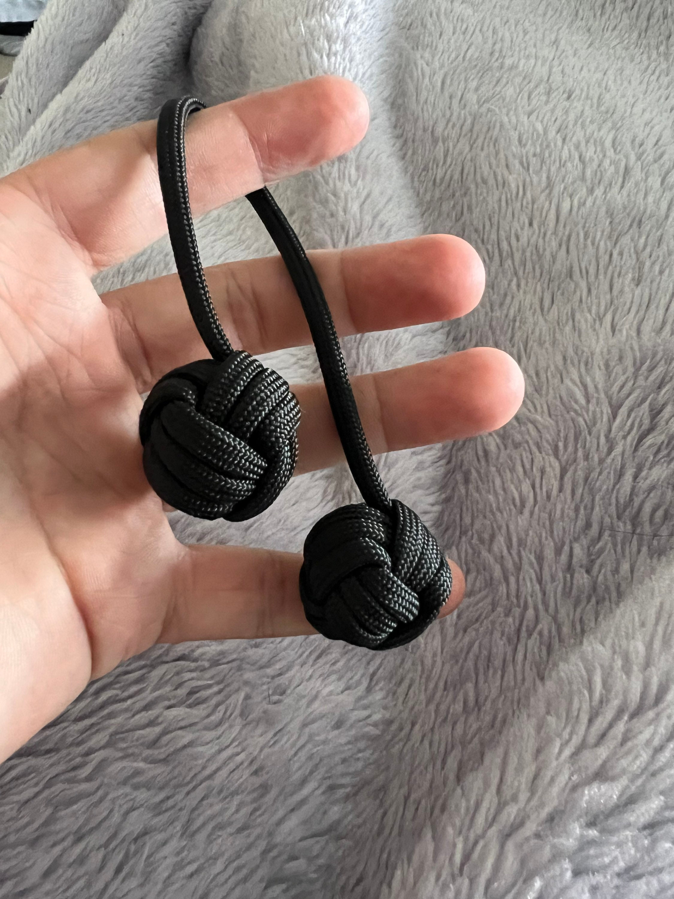 Paracord Fidget Toys Knuckle Rollers Celtic Slammer Begleri Long Shot ...