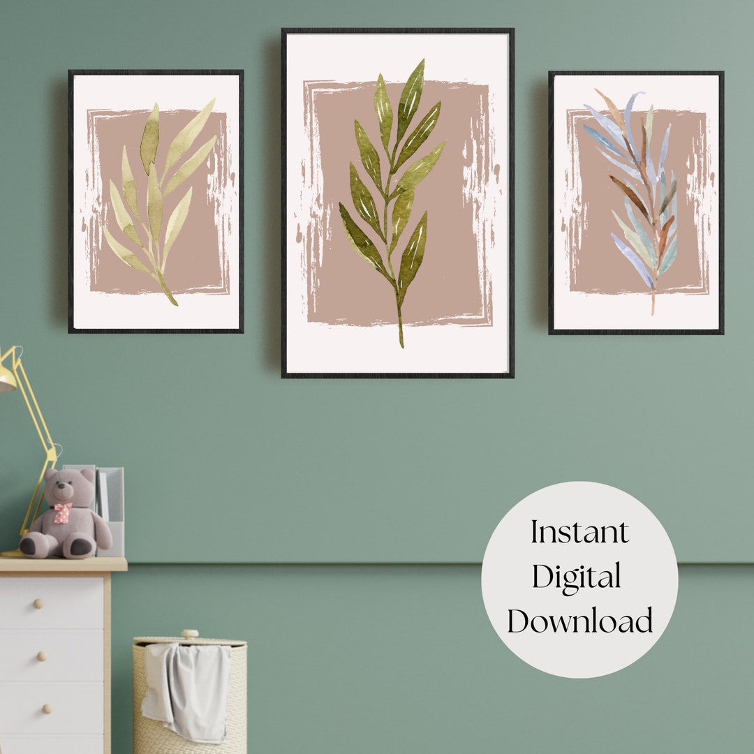 Printable Fall Art Fall Wall Decor Digital Autumn Decor Art Prints ...