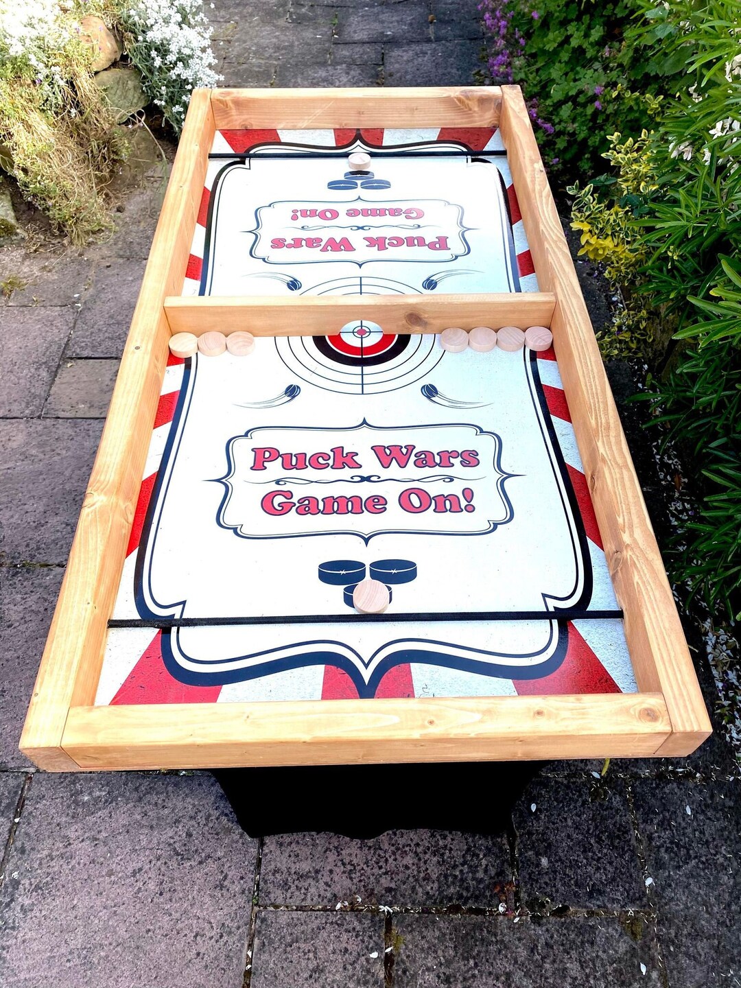 Puck Wars Full Size 4ft Long Commercial Traditional Carnival Fete Pub ...