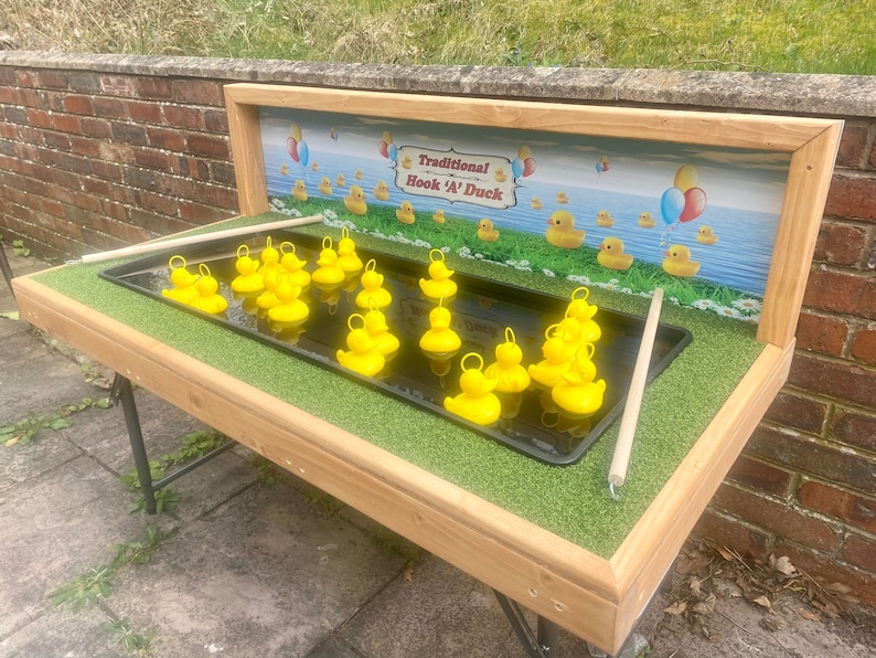 Hook A Duck Game Commercial Traditional Carnival Fete Games Higher or ...