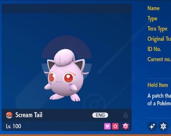 Shiny Scream Tail - Etsy