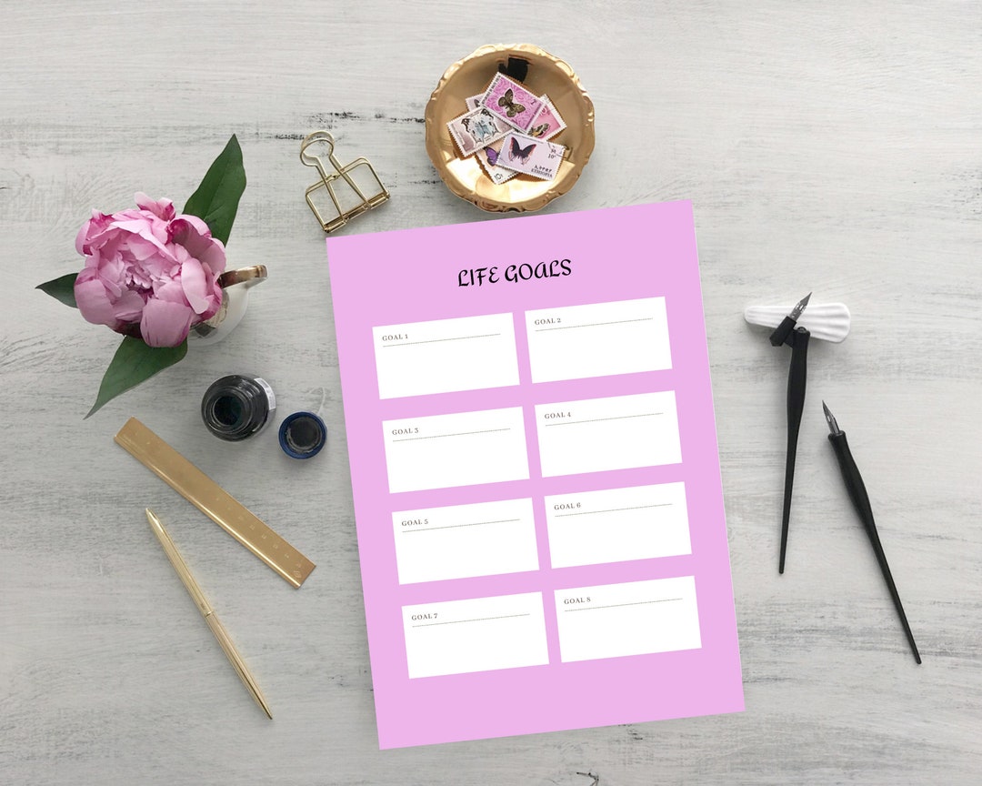 Life Planner, Life Planner Printable, Daily Planner, Daily Planner ...