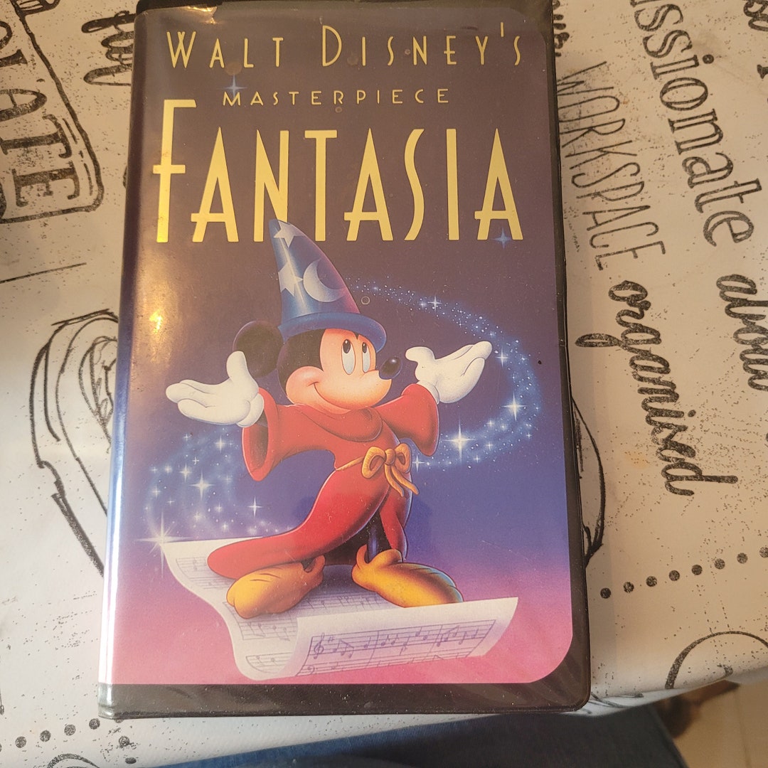 Fantasia ~ Vhs Tape #1132 - Etsy