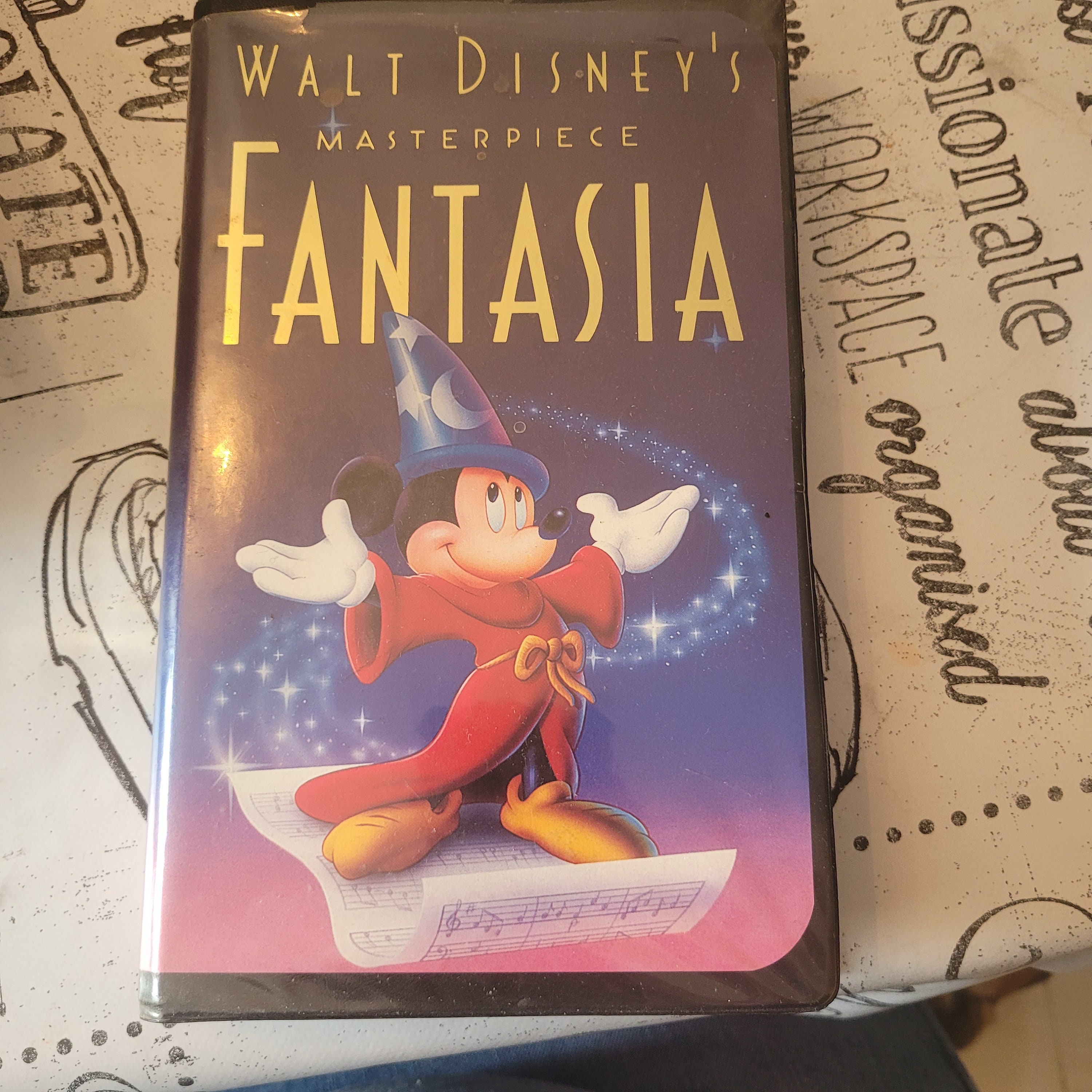 Fantasia ~ Vhs Tape #1132 - Etsy