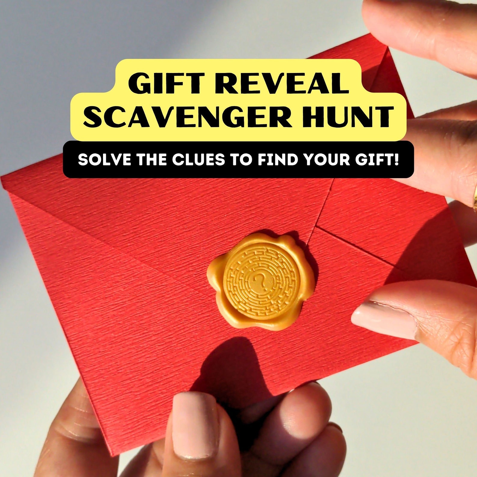 Birthday Gift Reveal Scavenger Hunt - Solve the Clues to Find Your Gift ...