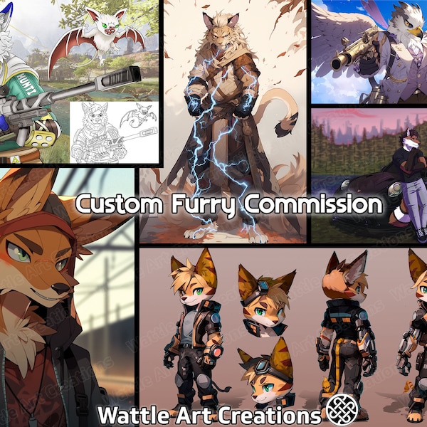 Furry Art Commission - Etsy