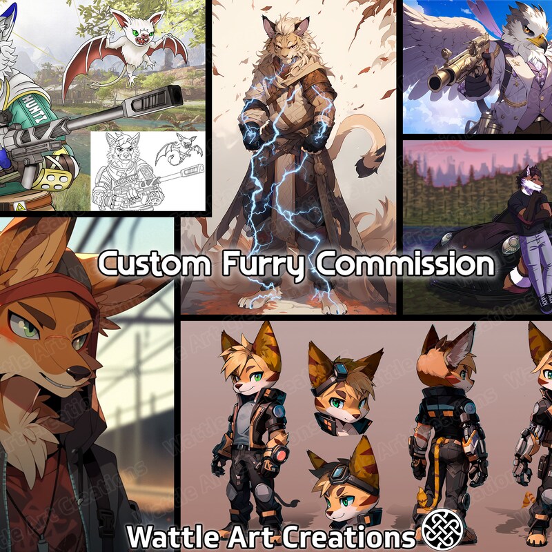 Furry Art Commission - Etsy