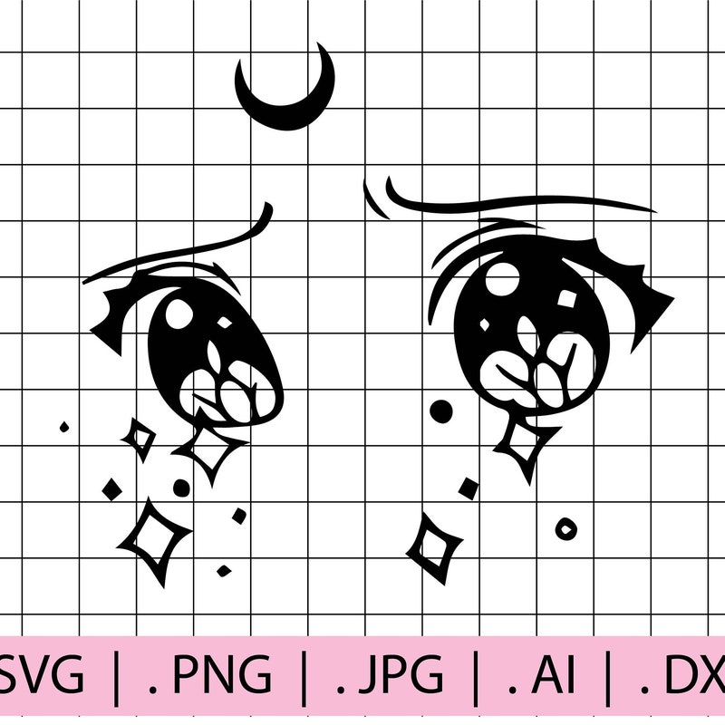 Crying Anime Eyes - Etsy