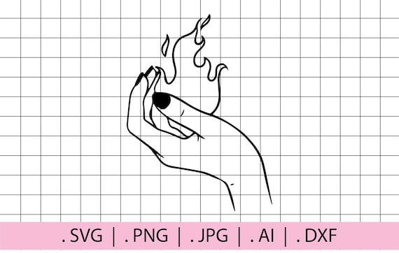 Cool Hands SVG Logo SVG Digital Download Cricut Cut - Etsy