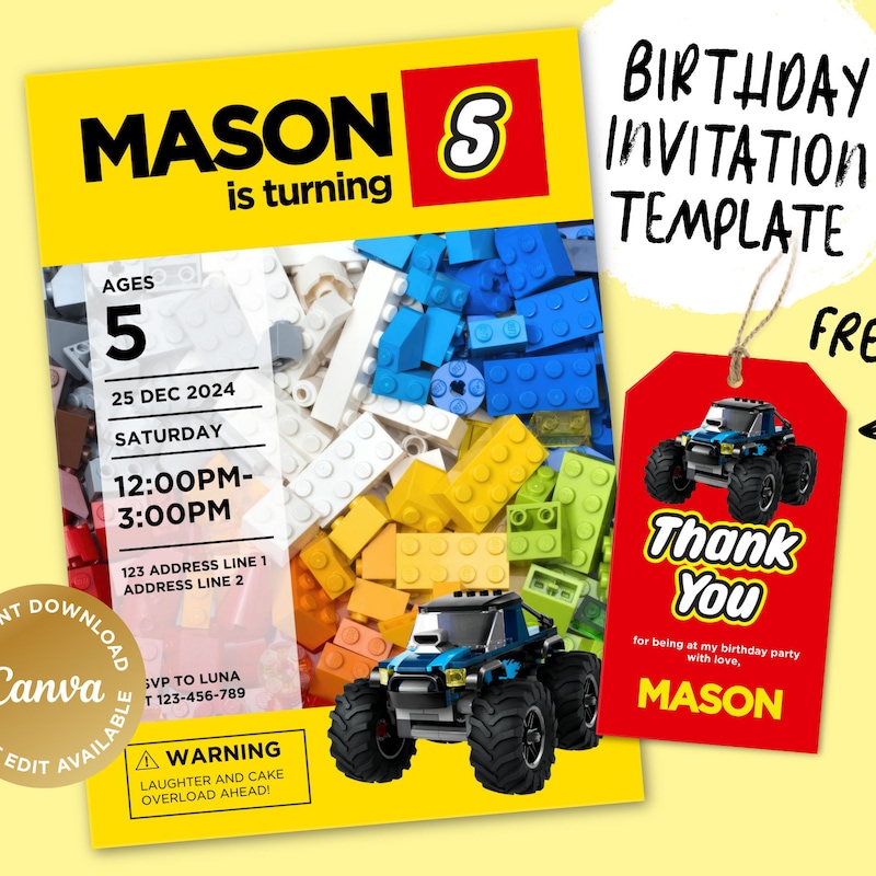 Sea Monsters Invitation - Etsy UK