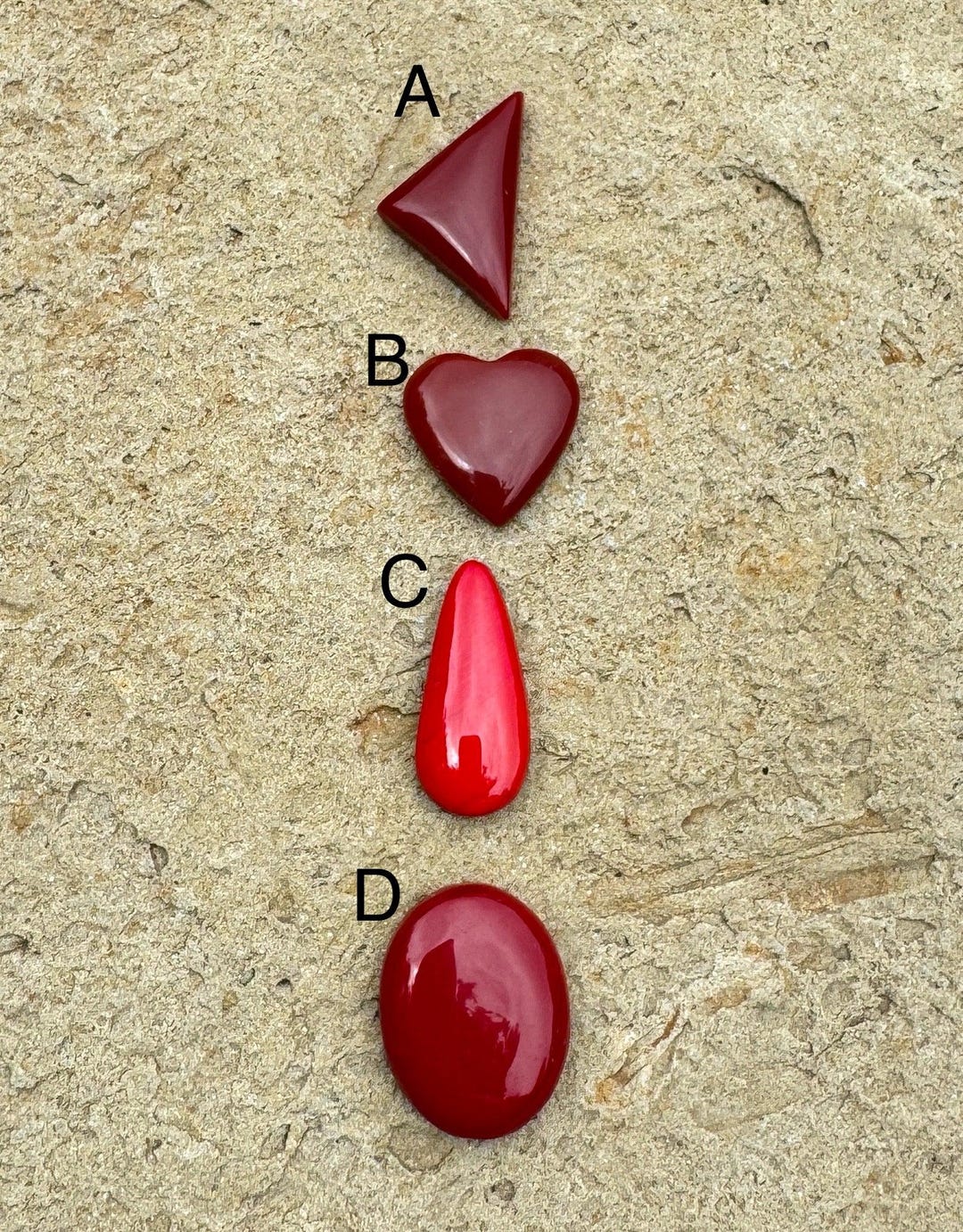Rare Rosartita, Gold Slag, Mixed Shape Cabochons, Select One Stone - Etsy