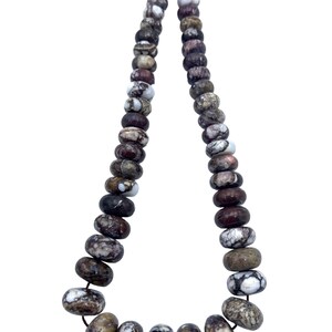 Rare Aaa Arizona Wild Horse Huge Graduated 12-20mm Rondelle Beads, 18 ...